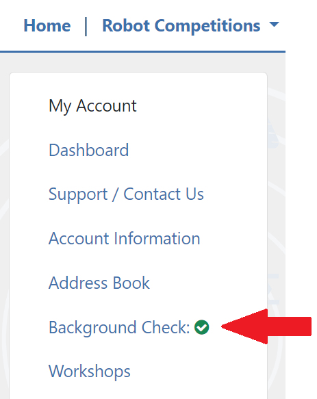 Background Check Process – V5RC
