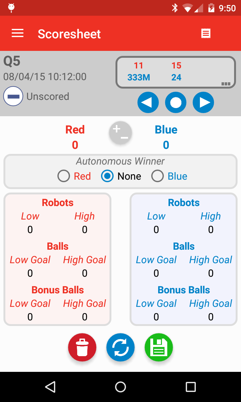 Mobile Apps for VEX Robotics Competitions – V5RC